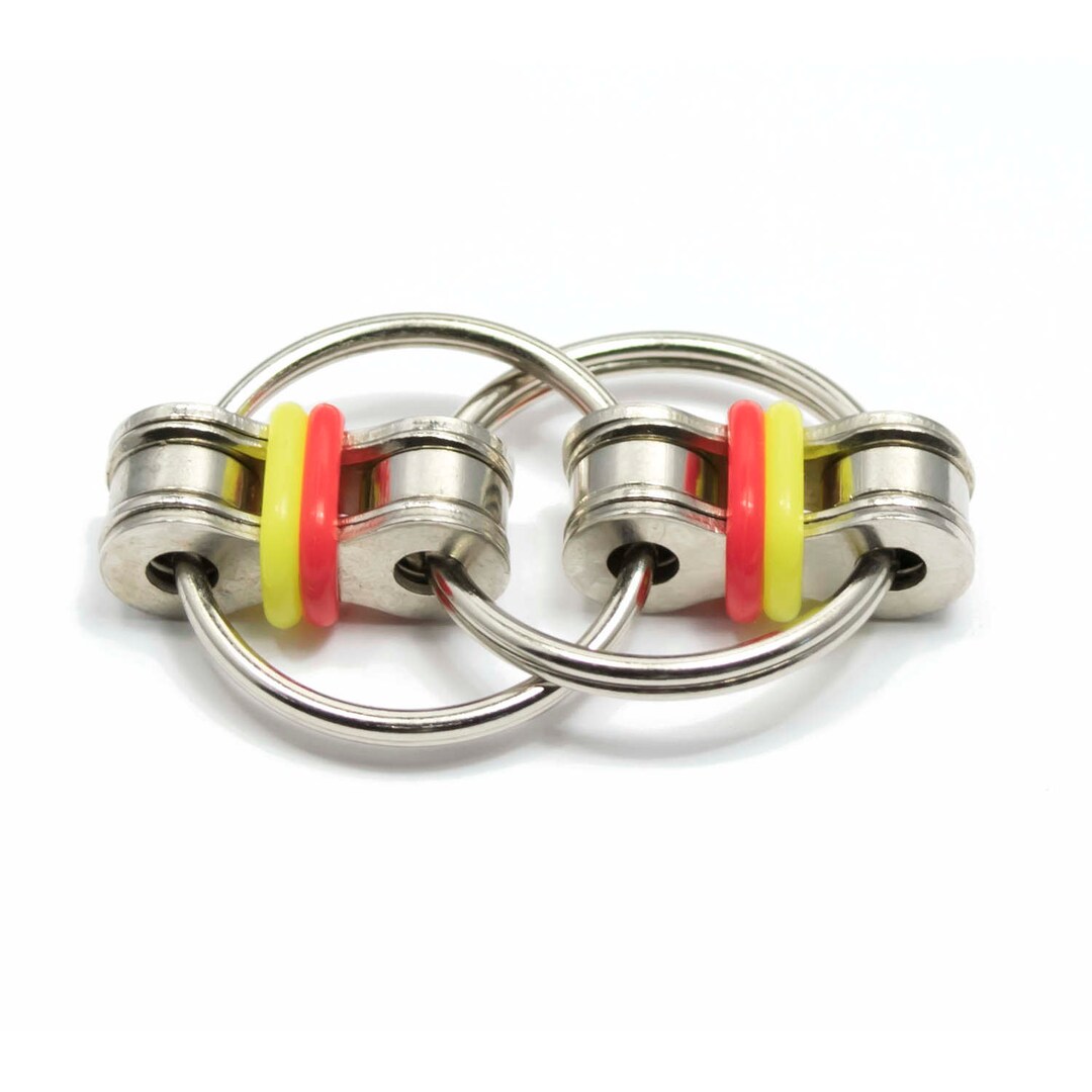 Red and Yellow Fidget Toy for Autism, ADD, ADHD & Idle Hands - Etsy