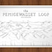 Pemi Loop New Hampshire, 4000 Footers Illustrated Print Map Hiking, New ...