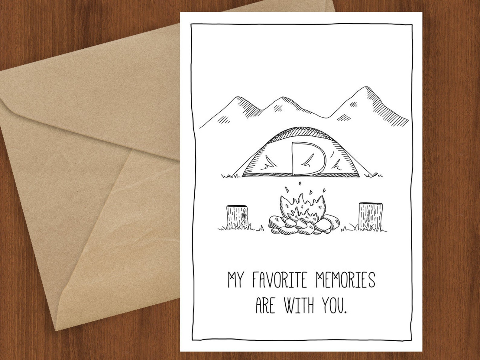 My Favorite Memories Greeting Card Best Friend Love - Etsy