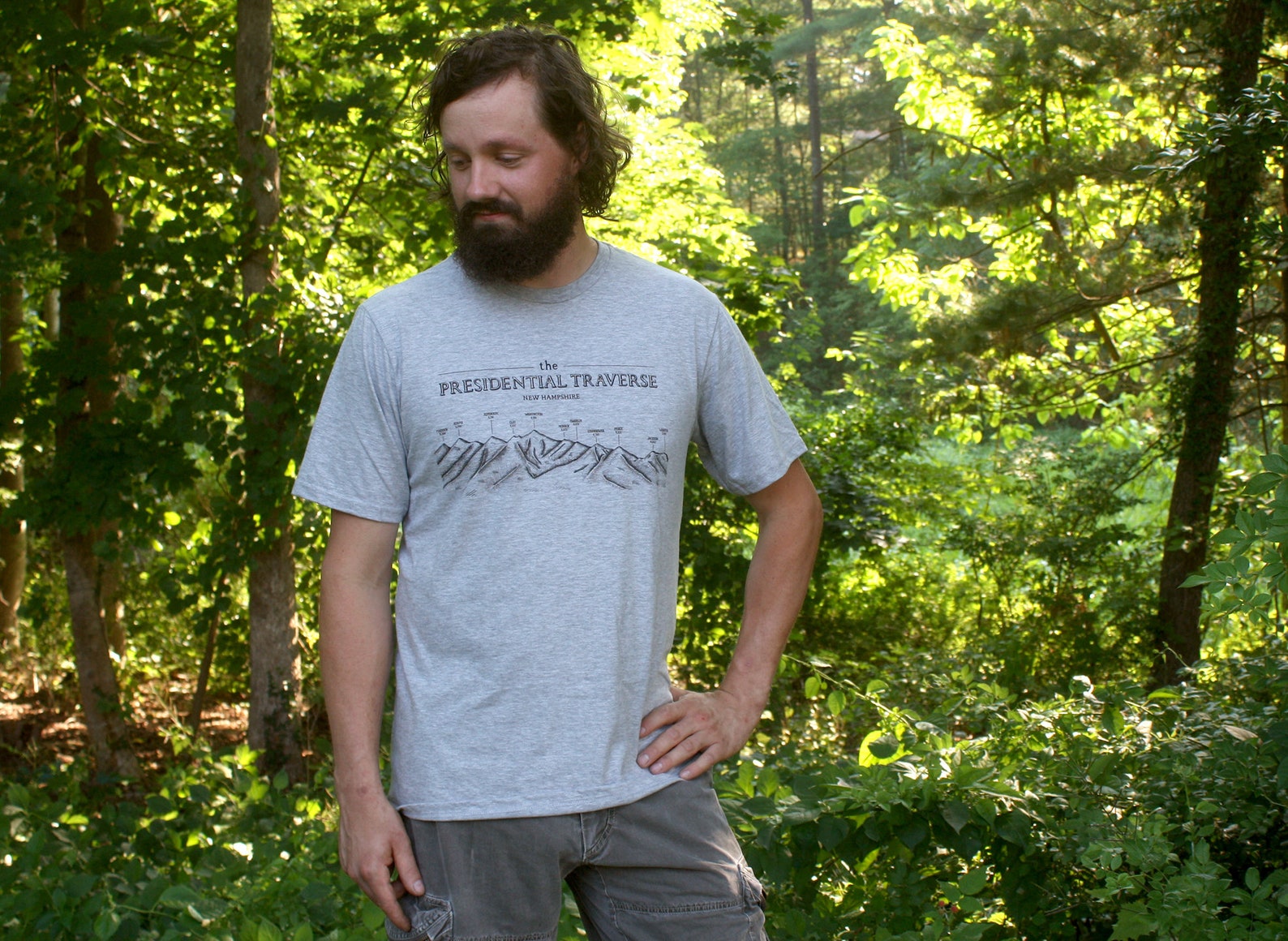 Presidential Traverse Cotton Blend Shirt, Polyester, Hiking, Camping ...