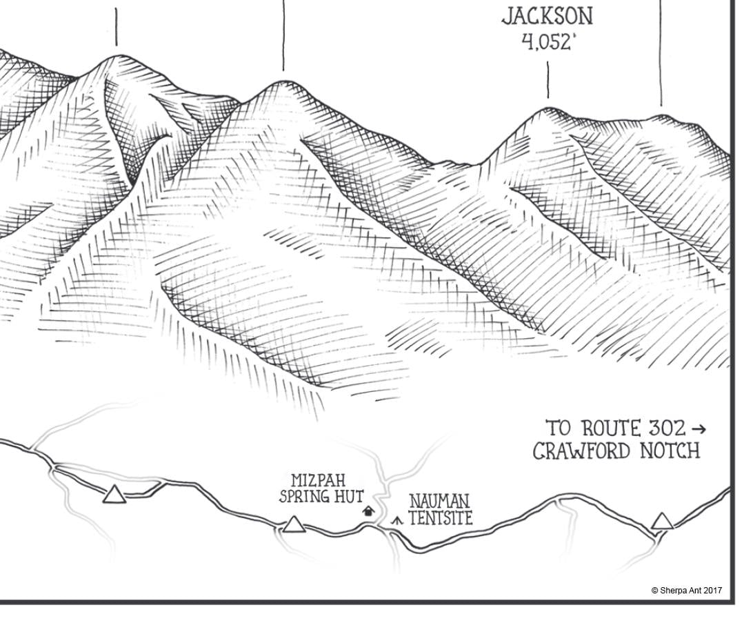 Presidential Traverse Greeting Card New Hampshire 4000 | Etsy