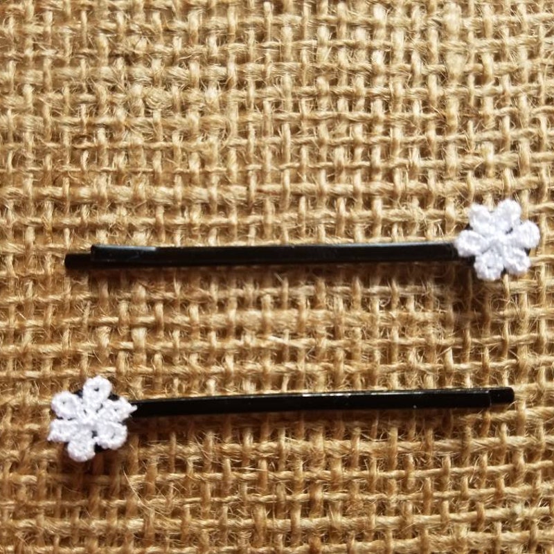 Lace Hair Pins - Etsy