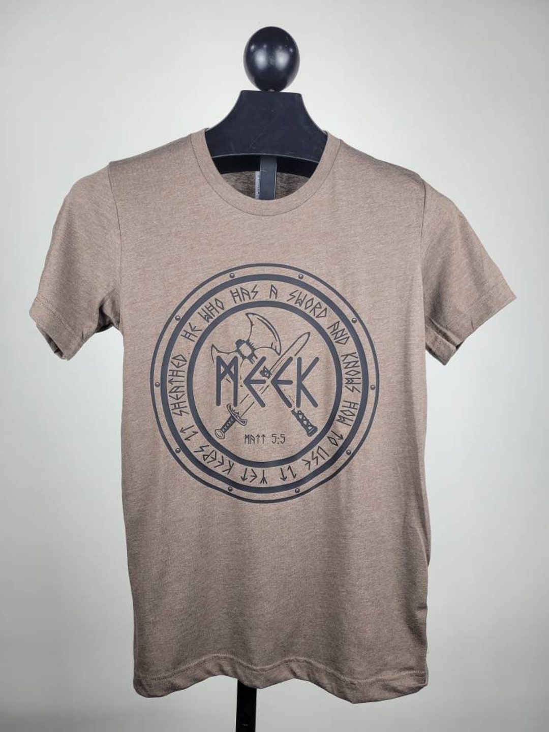 Meek Definition Unisex Christian T Shirt Beatitudes, Matthew 5, He Who ...