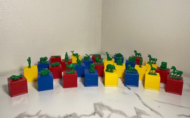 Tupperware Busy Blocks and Shape-o Maracas - Etsy