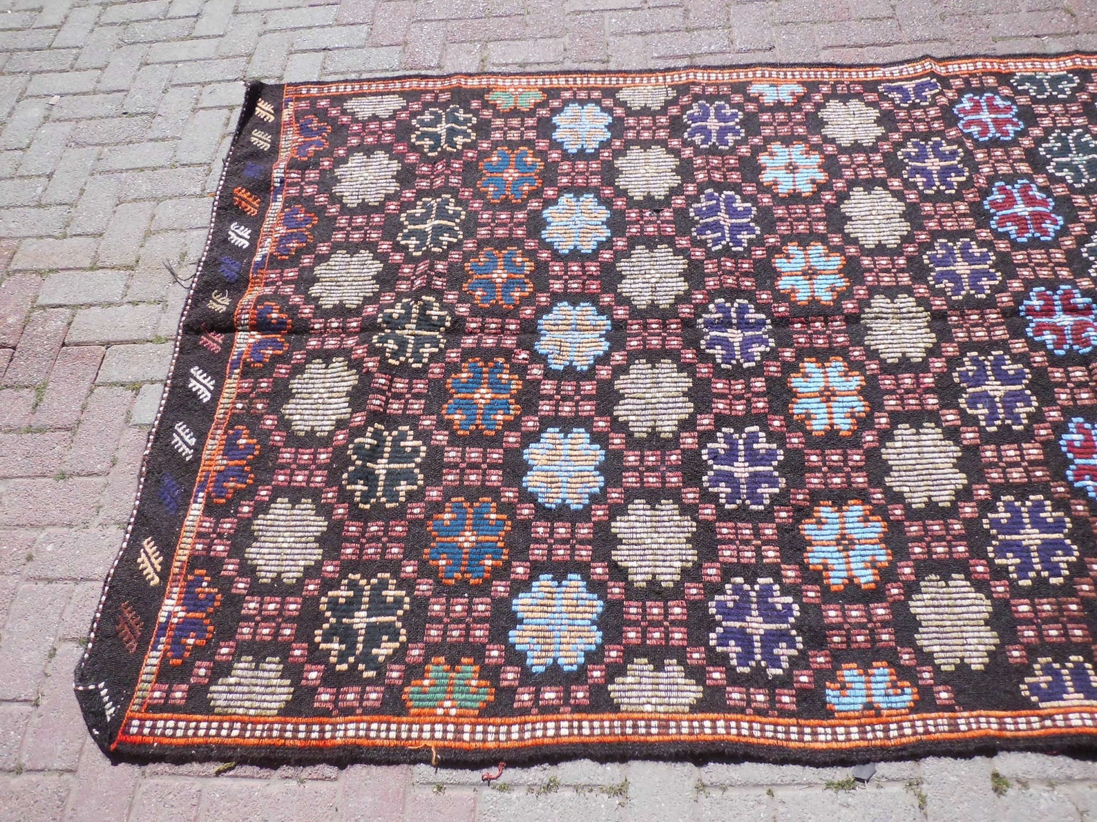 Goat Hair Wool Kilim Rug Area Rugs Turkish Rug Kelim Rug | Etsy
