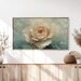 Frame TV Art - Rose in Cream | Abstract Floral Art, Floral Painting ...
