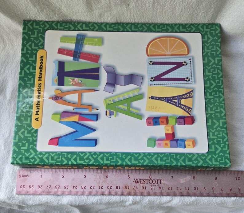 Math at Hand Text Book Hardcover Grade School - Etsy