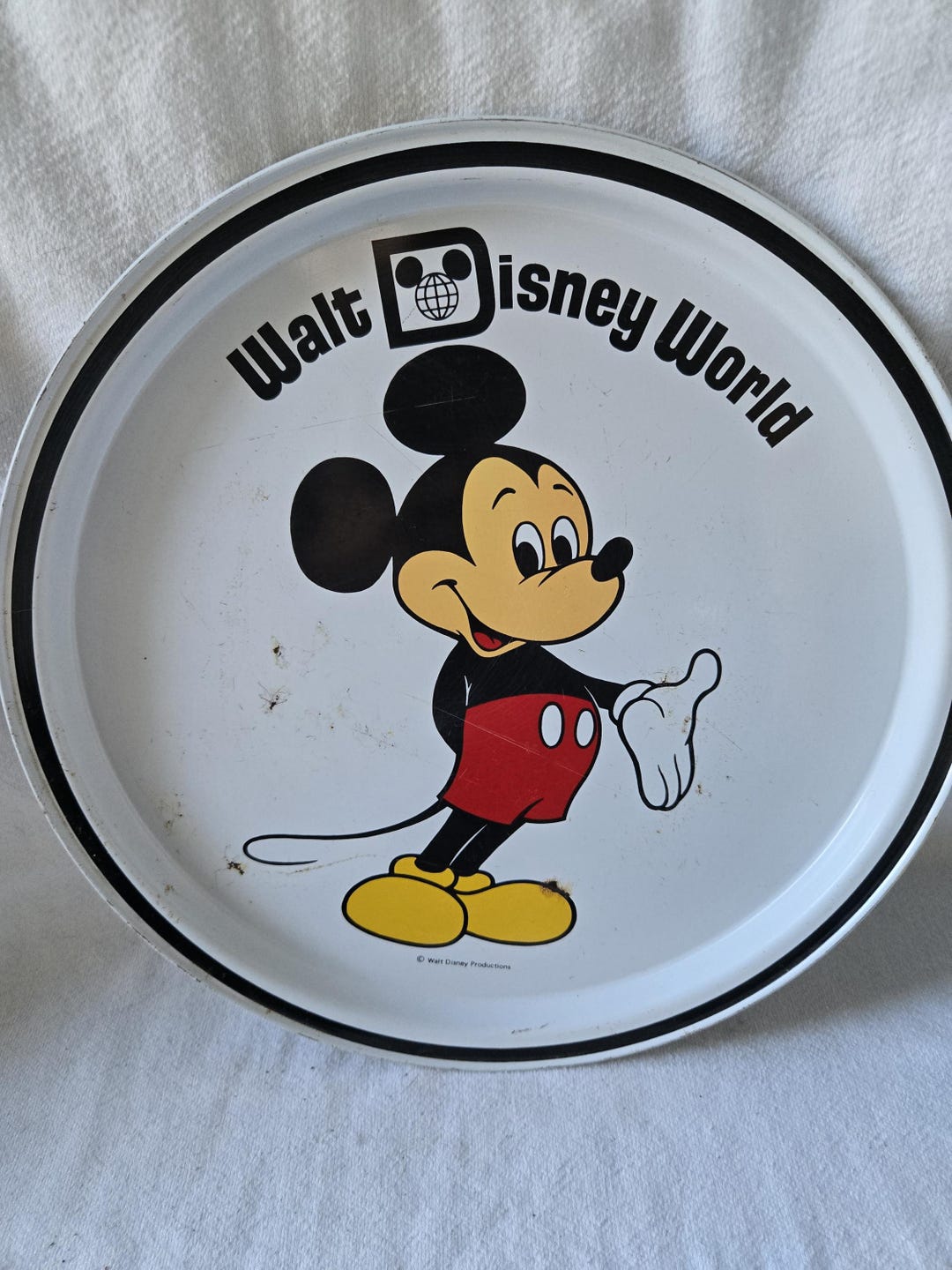 Disney's Mickey Mouse Vintage Tray 11 Inches - Etsy