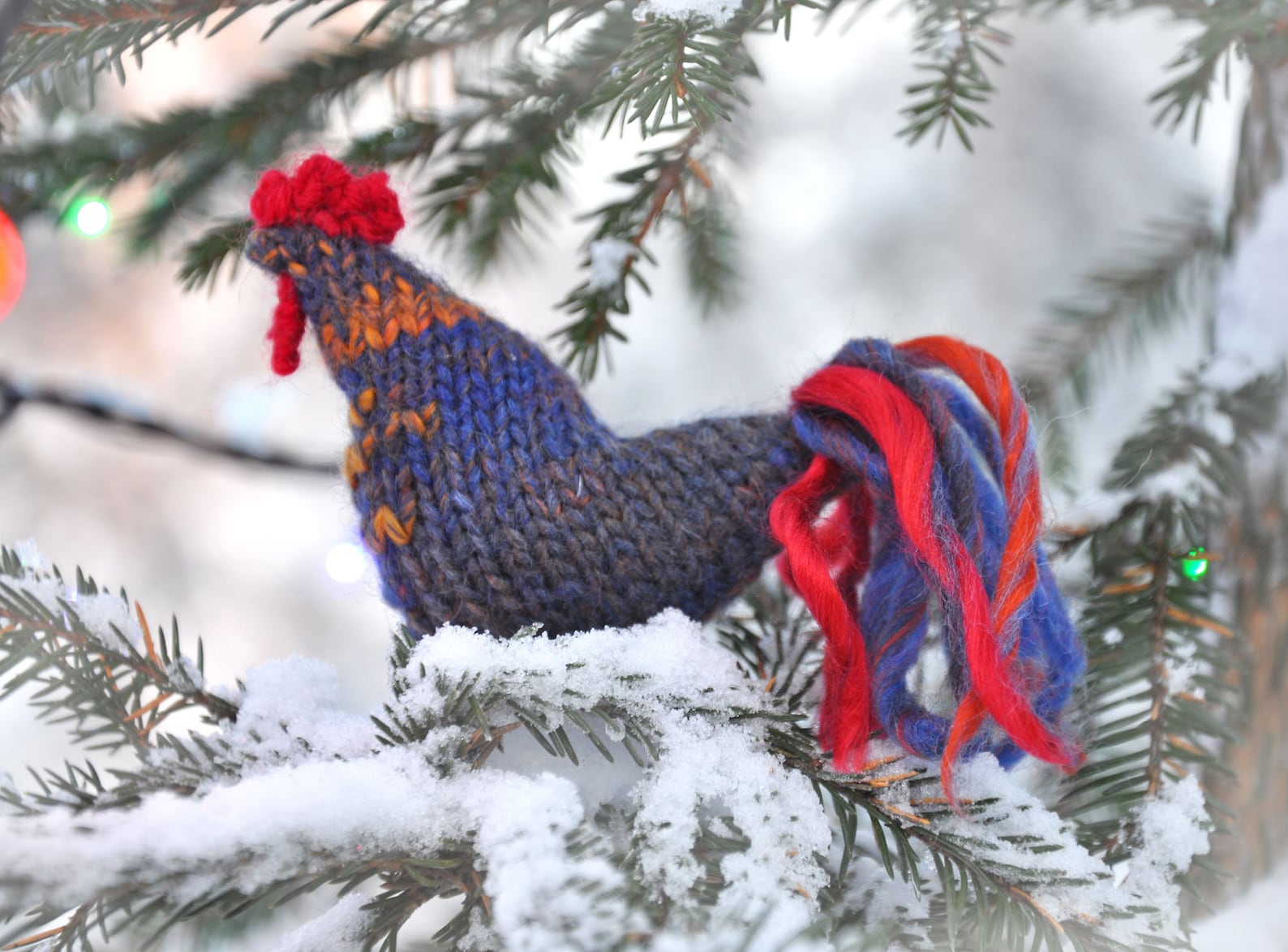 Knitting Pattern for Rooster Toy. Knitted Easter Decorations. - Etsy
