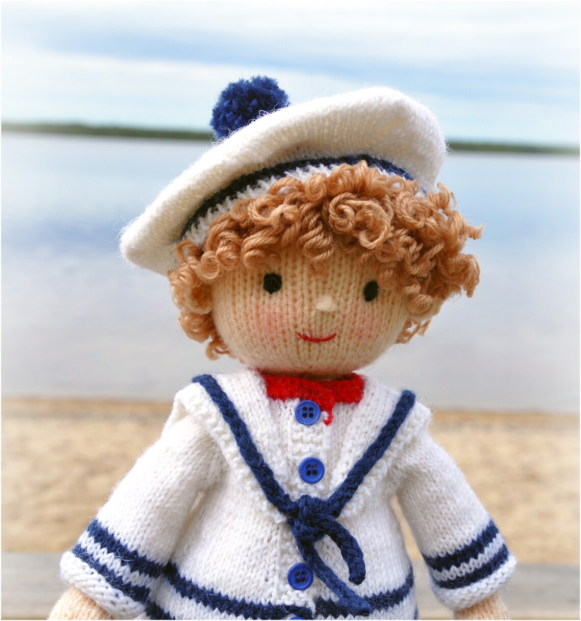 Knit Doll Pattern Pattern Toy Knitted Doll Boy Pattern Pdf Toy Pattern ...