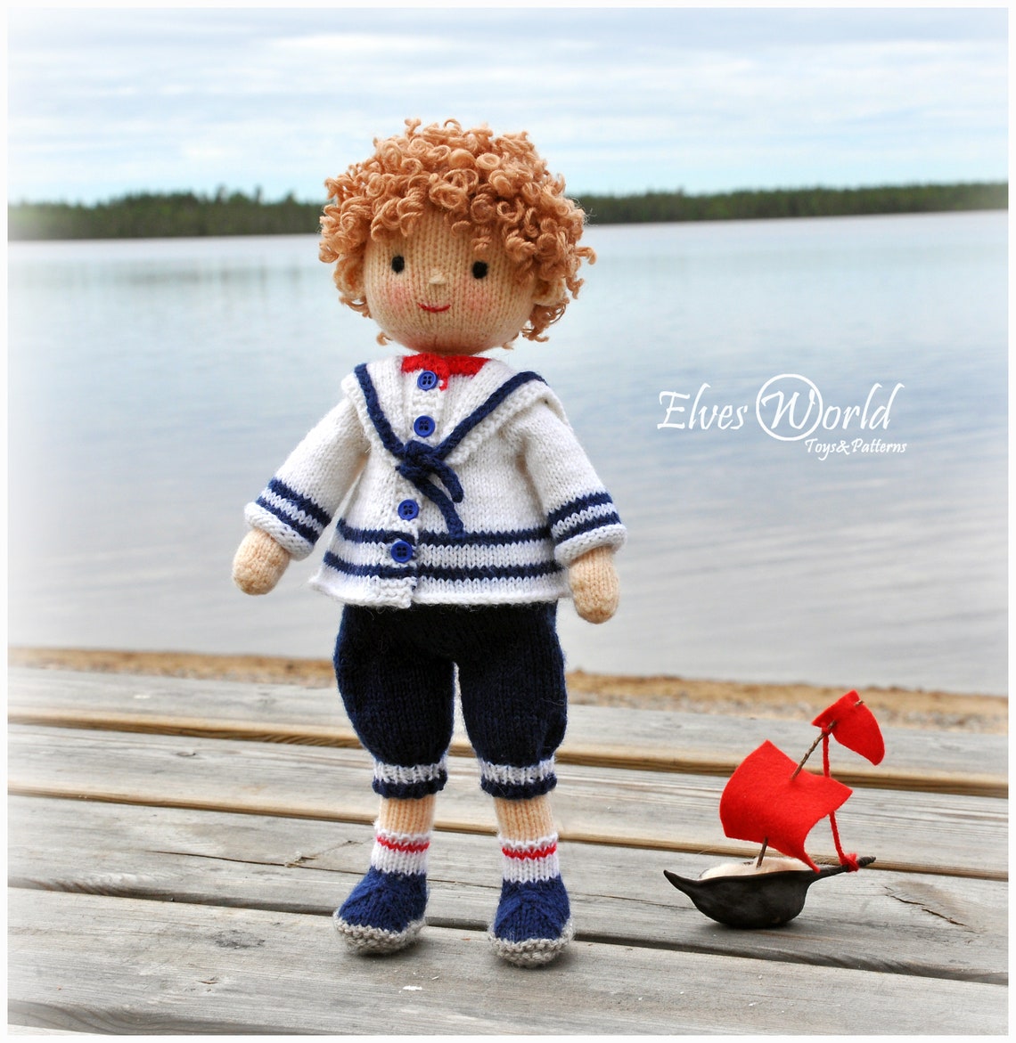 Knit Doll Pattern Pattern Toy Knitted Doll Boy Pattern Pdf Toy - Etsy
