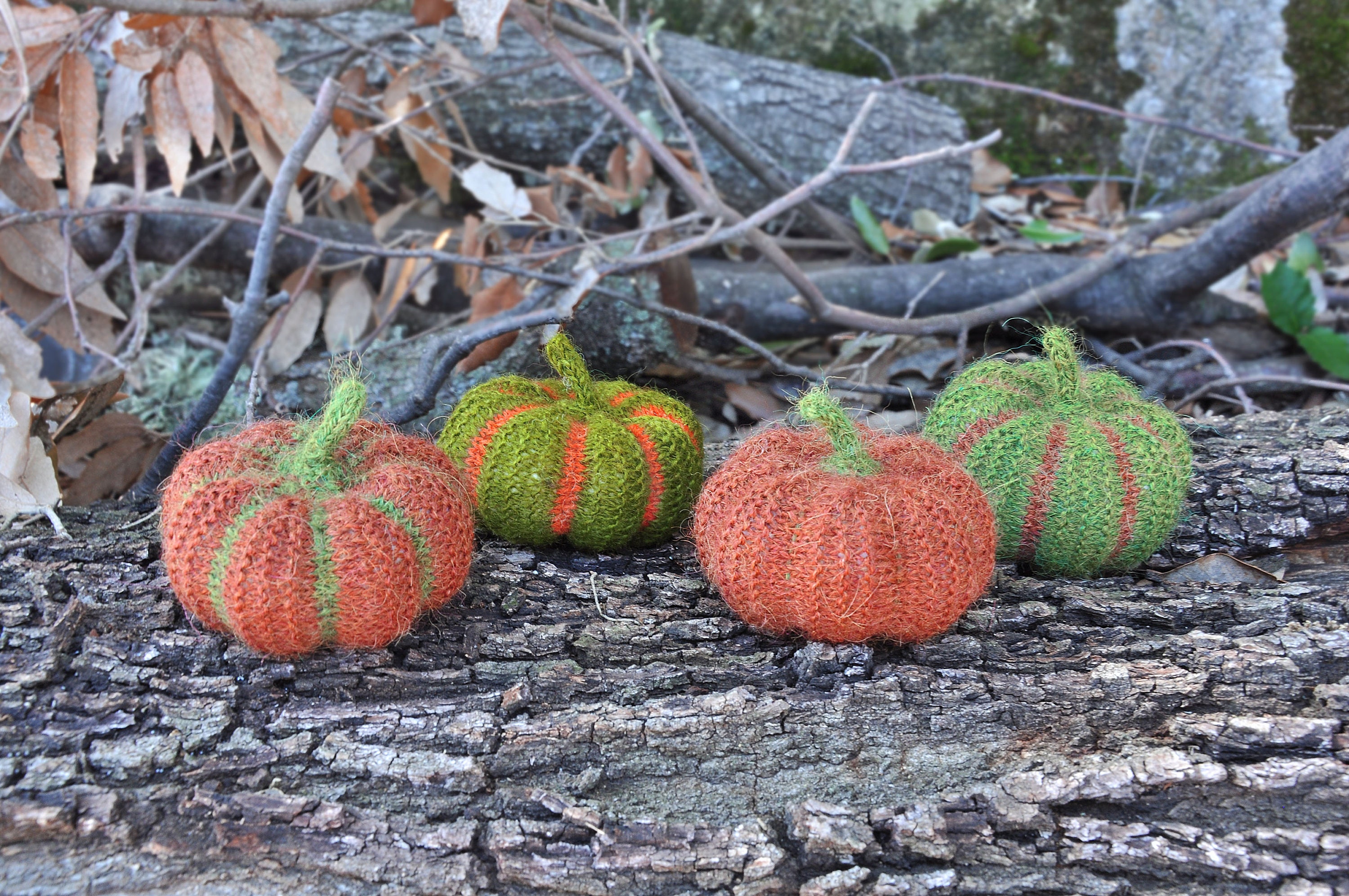 Pumpkin Knitting Pattern Easy Halloween Pumpkin Ornament - Etsy