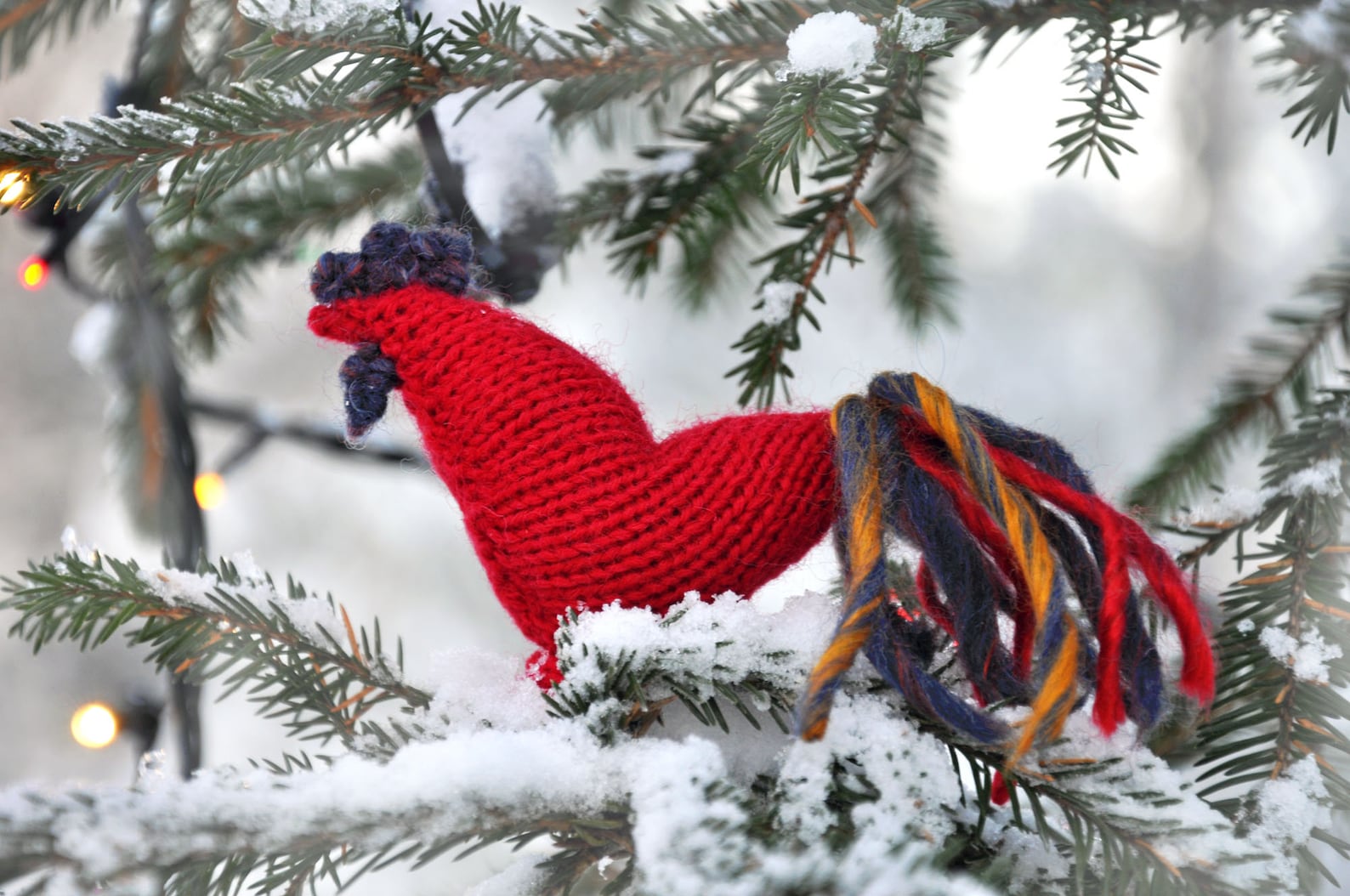 Knitting Pattern for Rooster Toy. Knitted Easter Decorations. - Etsy