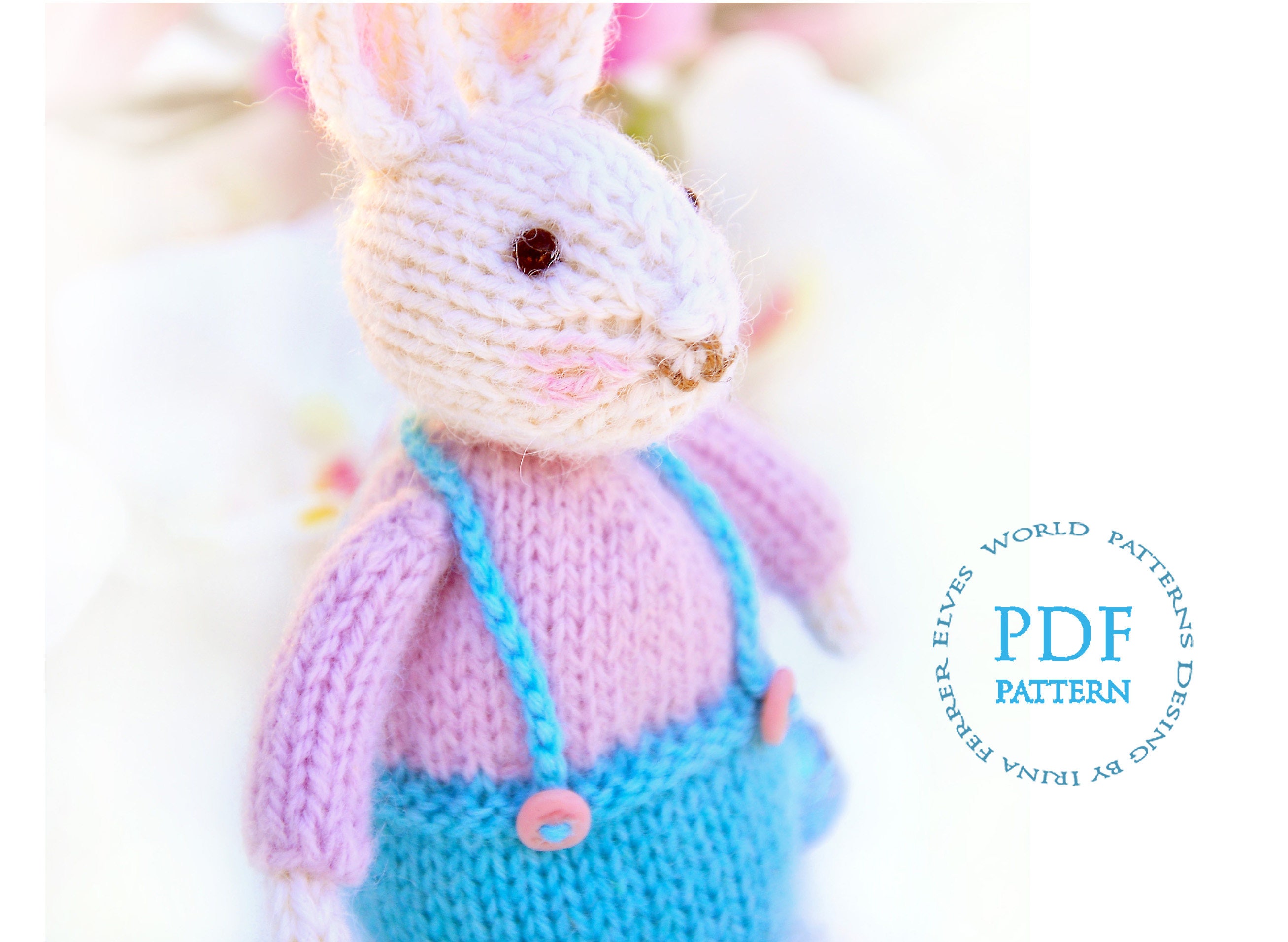 Free Knitting Pattern Easter Rabbit Egg Cosy Knit Toy Patterns - Etsy UK