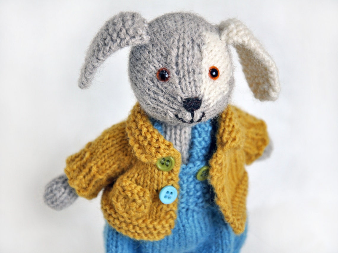 Pattern Knitting Dog Pattern Toy Patterns Pdf Toy Pattern Baby Toy ...