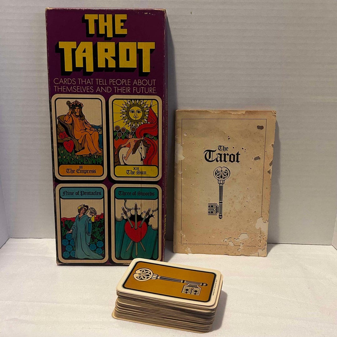 Vintage 1972 Hoi Polloi the Tarot Cards Deck Reiss Games W ...