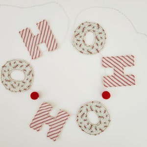 Christmas Banner Ho Ho Ho Letter Banner Christmas Hanging Decor - Etsy