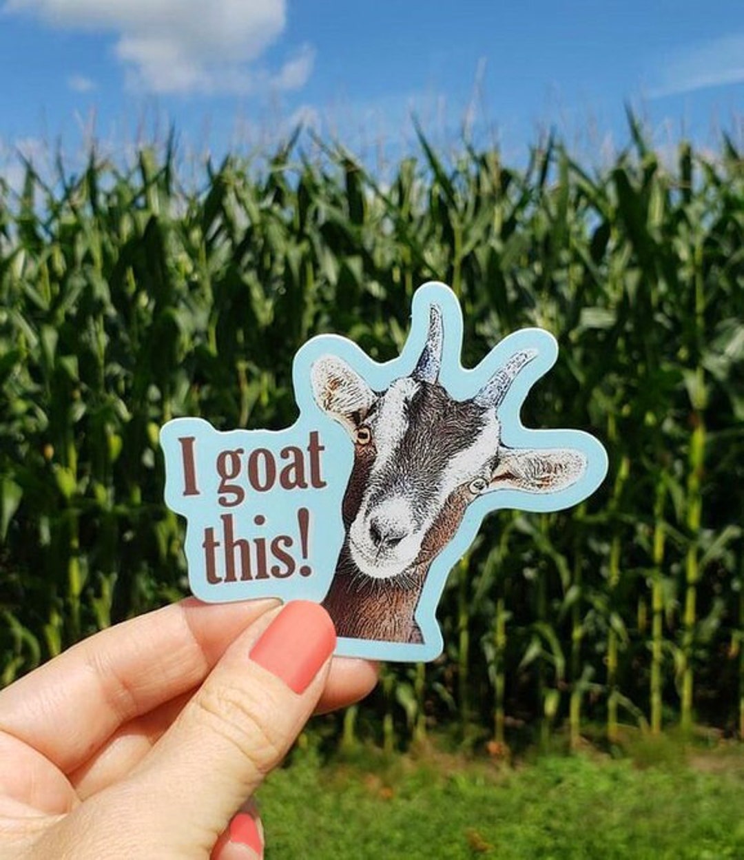 I Goat This Vinyl Stickers Funny Stickers Cute Stickers Waterproof ...