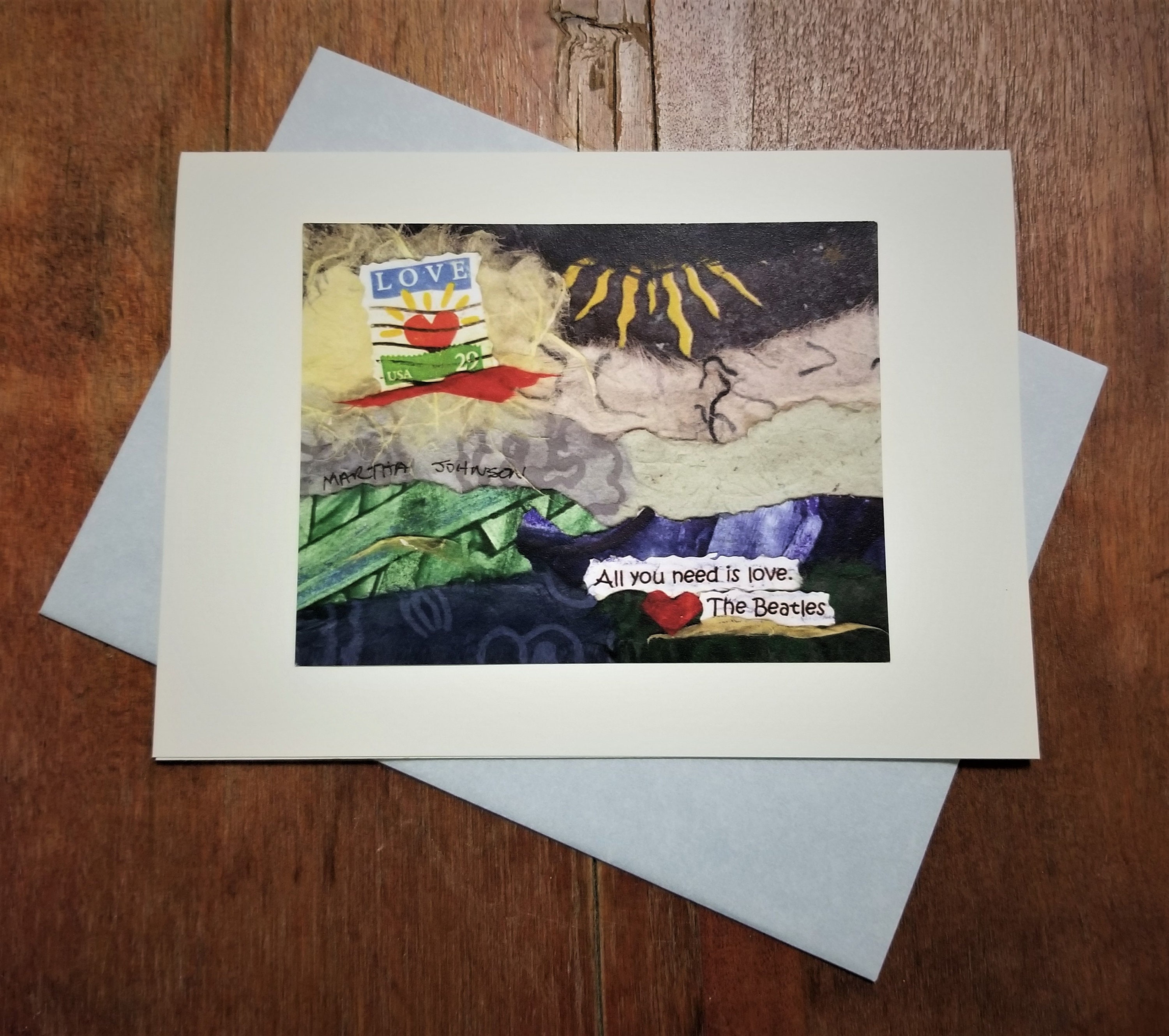 True Love Greeting Card. Meher Baba Quote Card. Valentine's Day ...