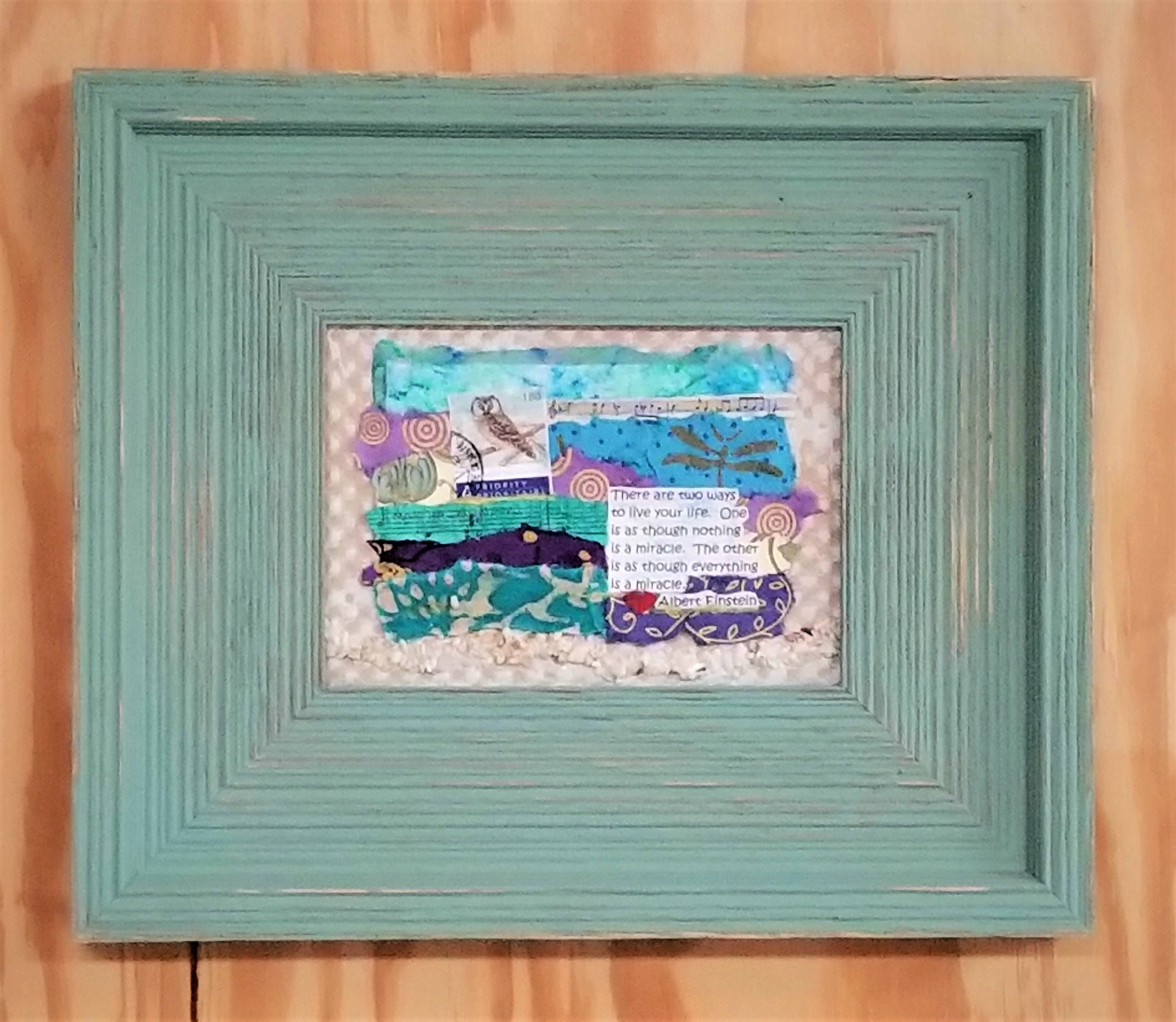 Albert Einstein Quote Magnet, Gratitude Miracle Art - Etsy