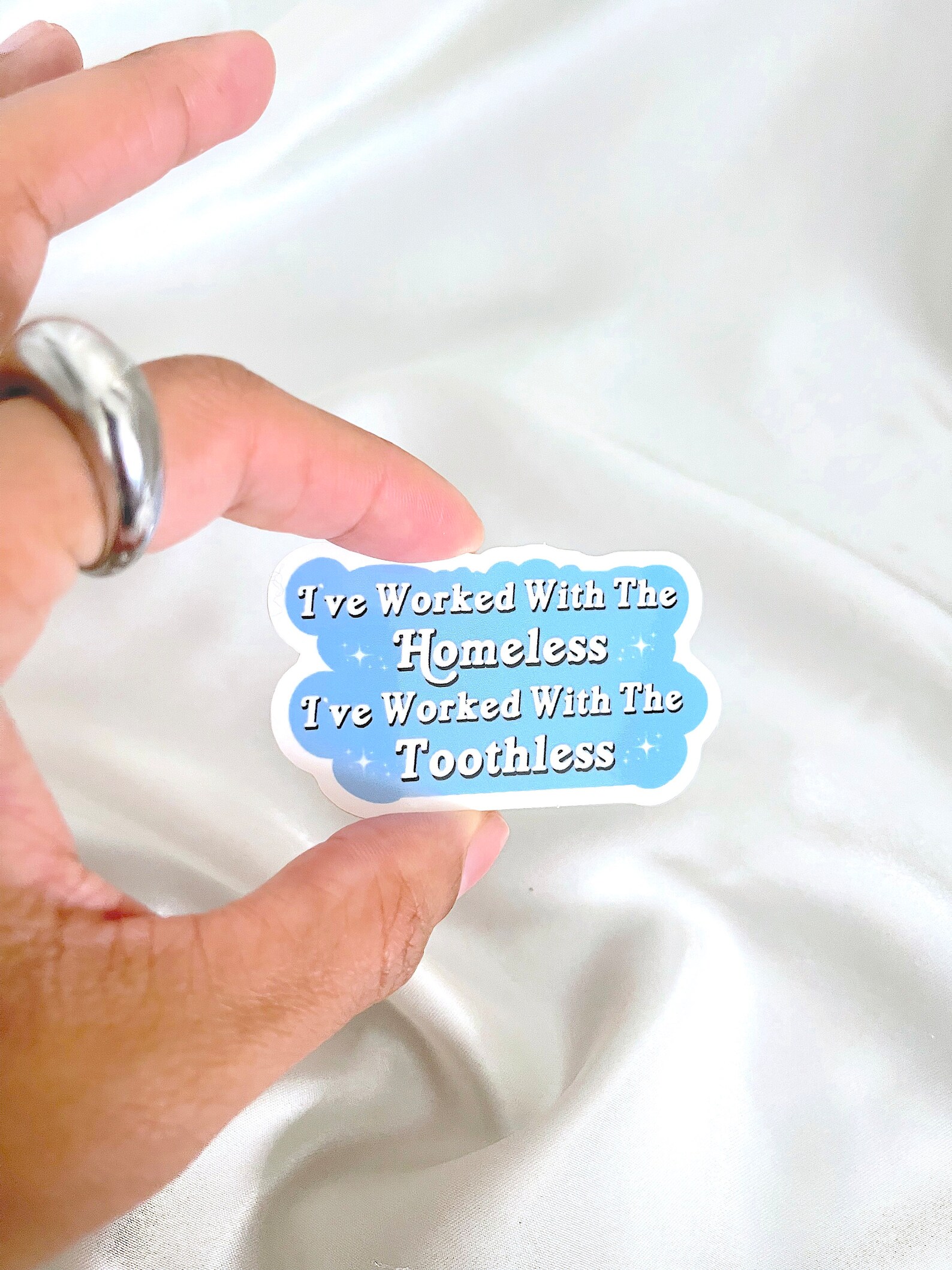 Homeless Not Toothless Bravo Gift Funny Sticker RHOBH - Etsy