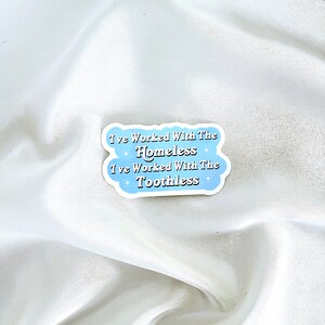 Homeless Not Toothless Bravo Gift Funny Sticker RHOBH Kathy Hilton Real ...