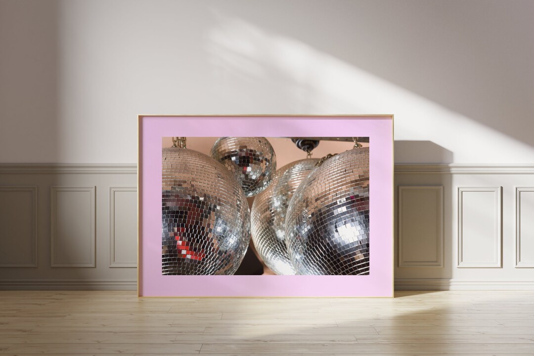 Disco Wall Art Disco Poster Maximalist Wall Art Quirky Wall Art Trendy ...