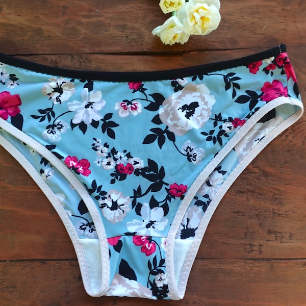 Floral Print Panties Etsy