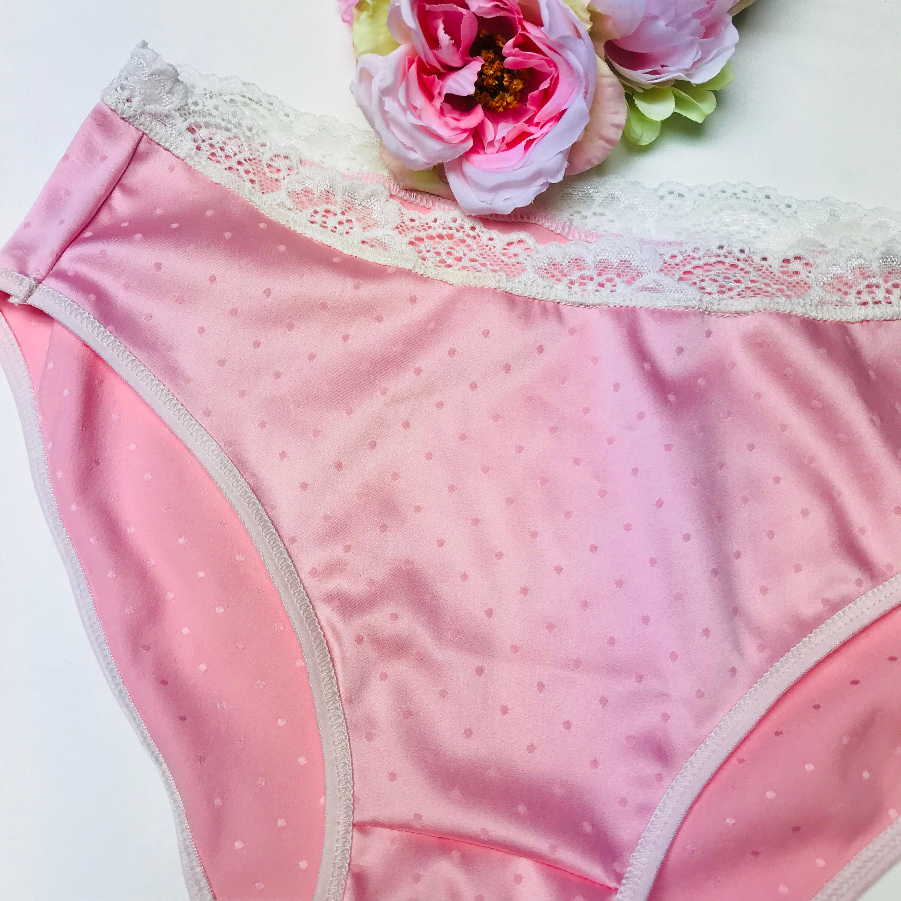 Satin Silk Panties Low Waisted Panties Pink Silk Panties Satin Etsy