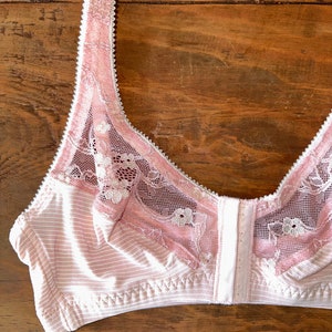 Pink Cotton Soft Cup Bra With Front Closure. - Etsy