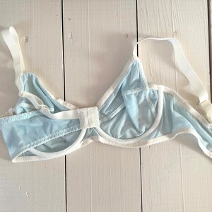 Sheer Blue Mesh Bra. - Etsy