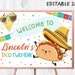 Editable Fiesta Taco Sign Fiesta Taco Decorations Fiesta - Etsy