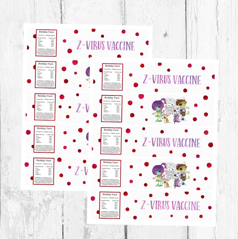 Zombie Party Printables Zombie Party Decorations Printable - Etsy