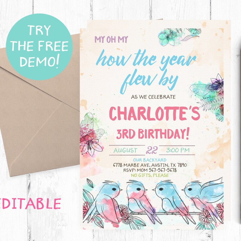 Bird Theme Party - Etsy