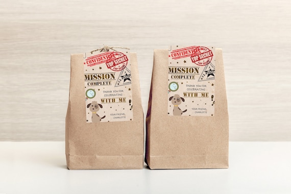 Editable Detective Thank You Card Spy Thank You Card - Etsy