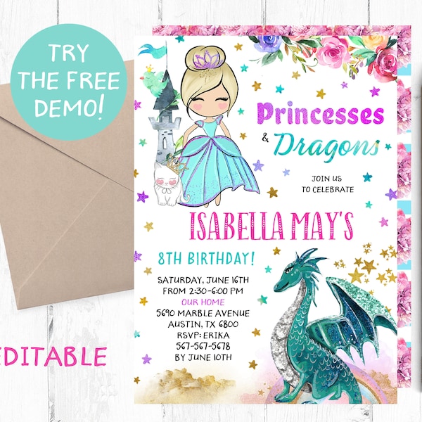 Princess Party - Etsy