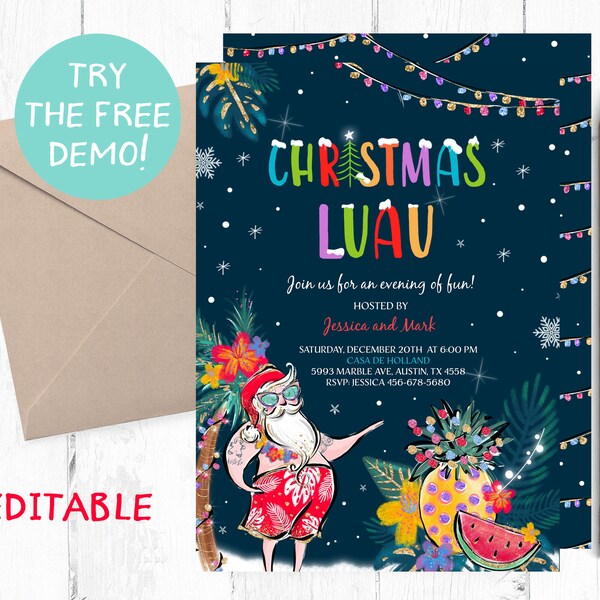 Tropical Christmas - Etsy