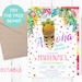 Editable Tikki Pineapple Invitation, Luau Tiki Pineapple Birthday Party ...