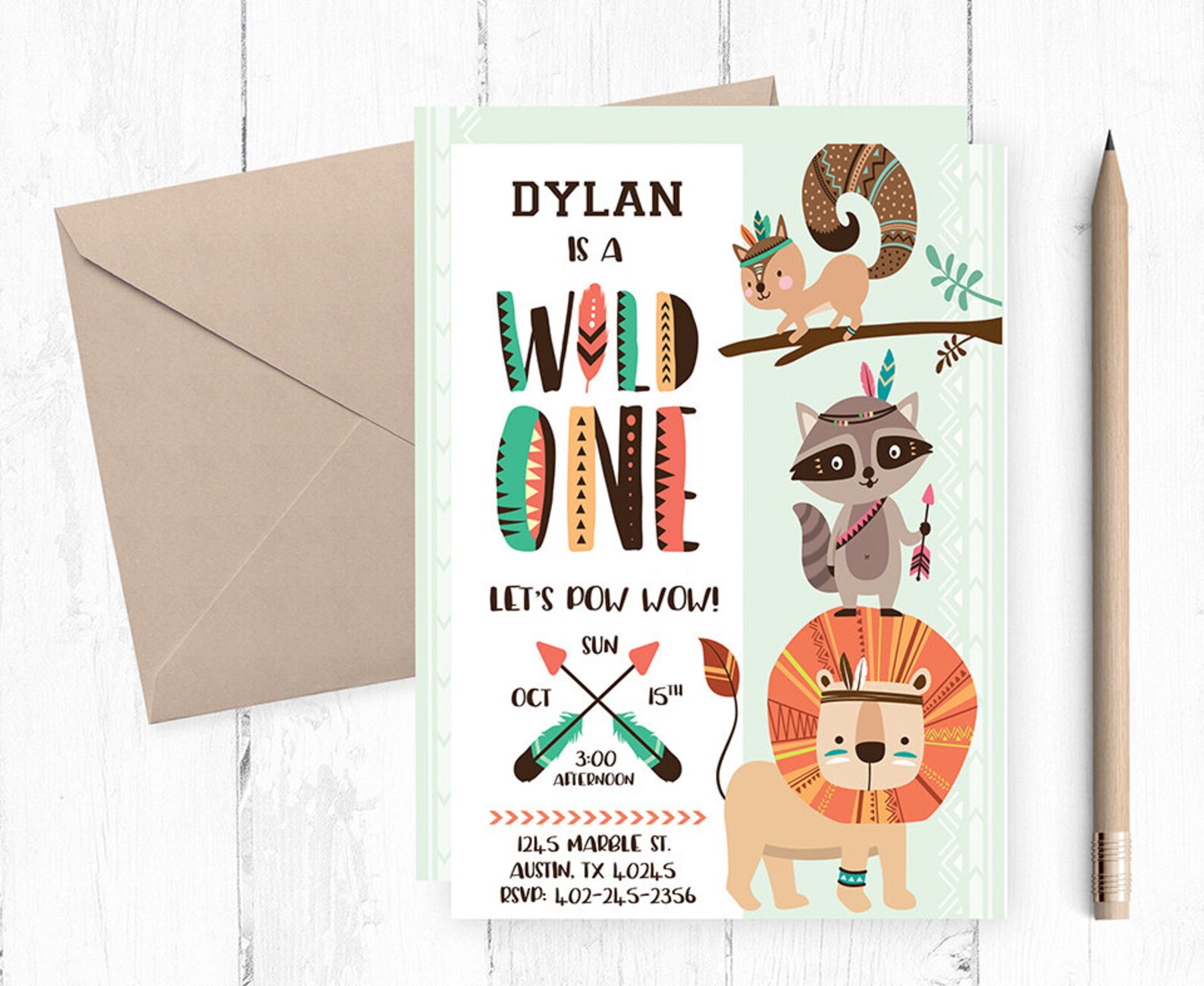 Wild One Invitations Wild One Invitation Wild One Birthday | Etsy
