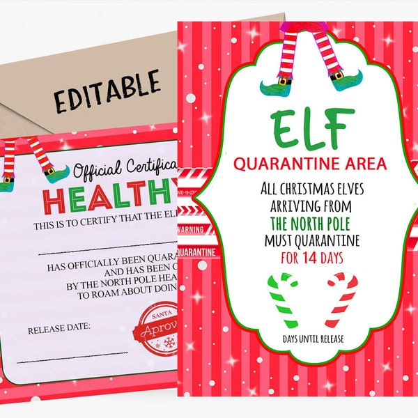 Quarantine Certificate - Etsy