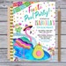 Editable Fiesta Pool Party Template, Flamingo Fiesta Pool Invites ...