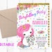 Editable Storytelling Invitation Library Birthday Party - Etsy