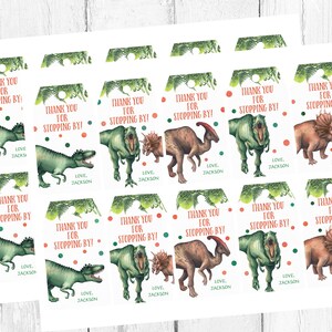 Dinosaur Party Favors, Dinosaur Gift Tag, Dinosaur Tags, Dinosaur Party ...