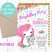 Editable Storytelling Invitation Library Birthday Party - Etsy