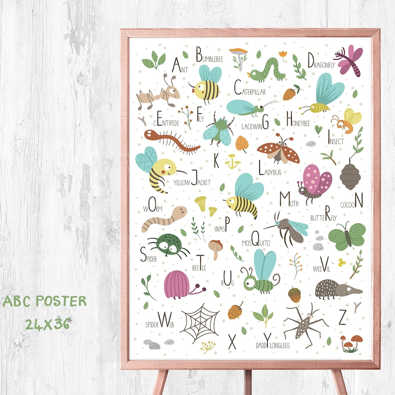 Insect Poster - Etsy