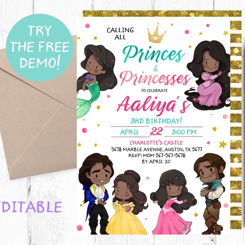 Black Princess - Etsy