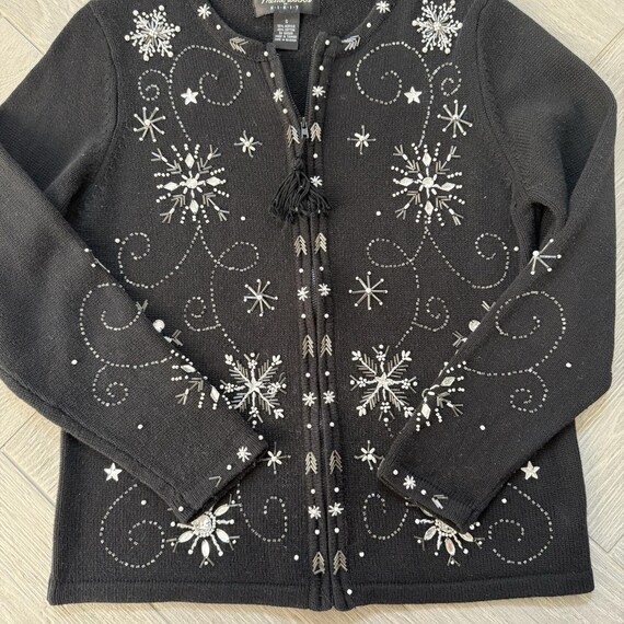 Theme Works by Kikit Women's Christmas Sweater with Z… - Gem