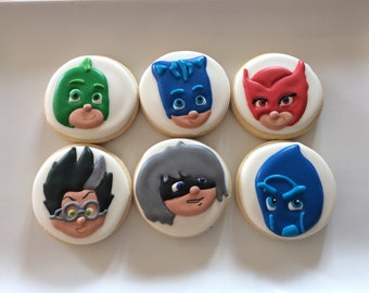 Pj mask cookies | Etsy