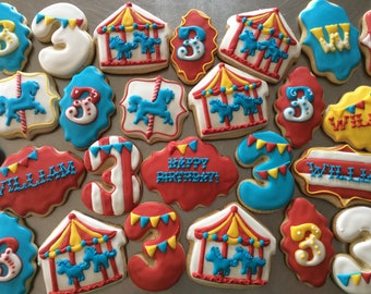 Carnival cookies | Etsy