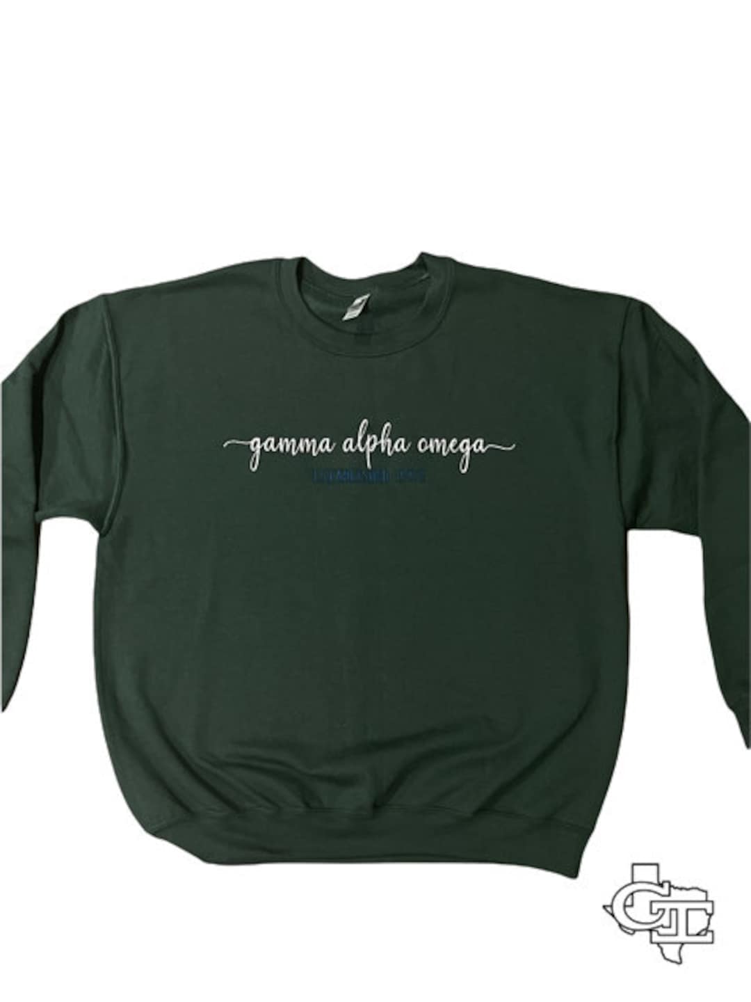 Gamma Alpha Omega Sweater - Etsy